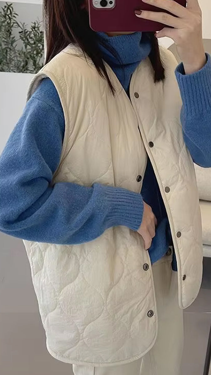 Sleeveless Two Sided Stylish Vest Outerwear – Nada Outfit Land