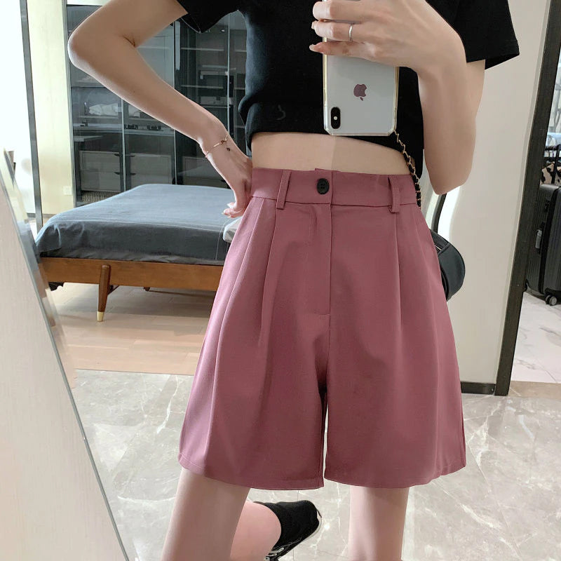 Basic Elegant Style Shorts Pants – Nada Outfit Land
