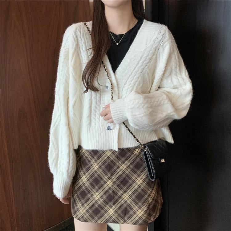 Solid Candy Colors Knitted Cardigan Sweater – Nada Outfit Land