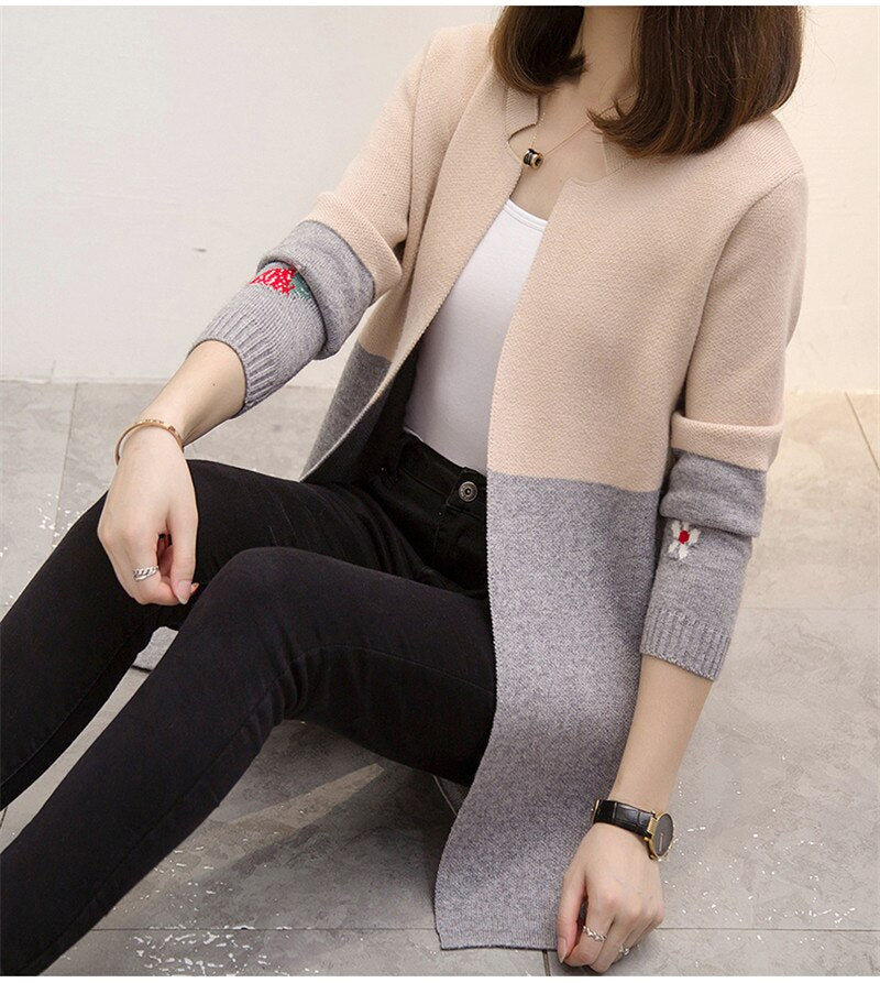 Long Sleeve Slim Cardigan Sweater – Nada Outfit Land