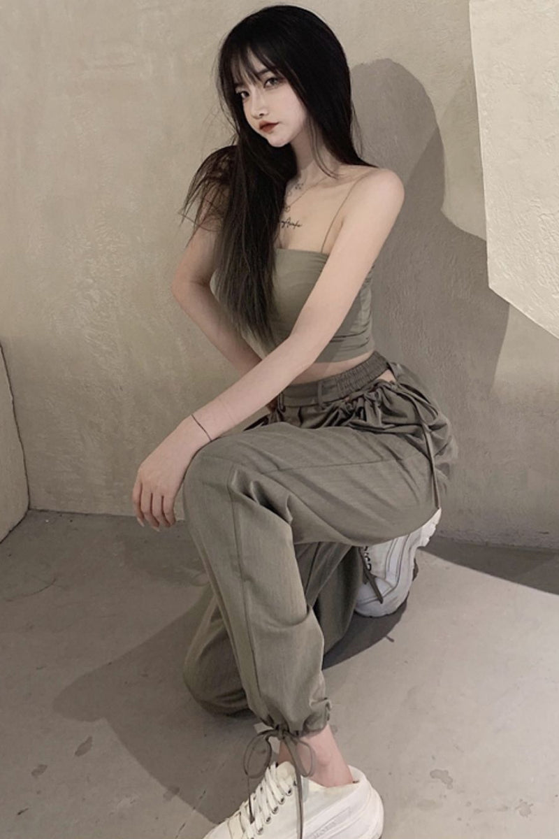 Rope Waist Casual Jogger Sweatpants – Nada Outfit Land