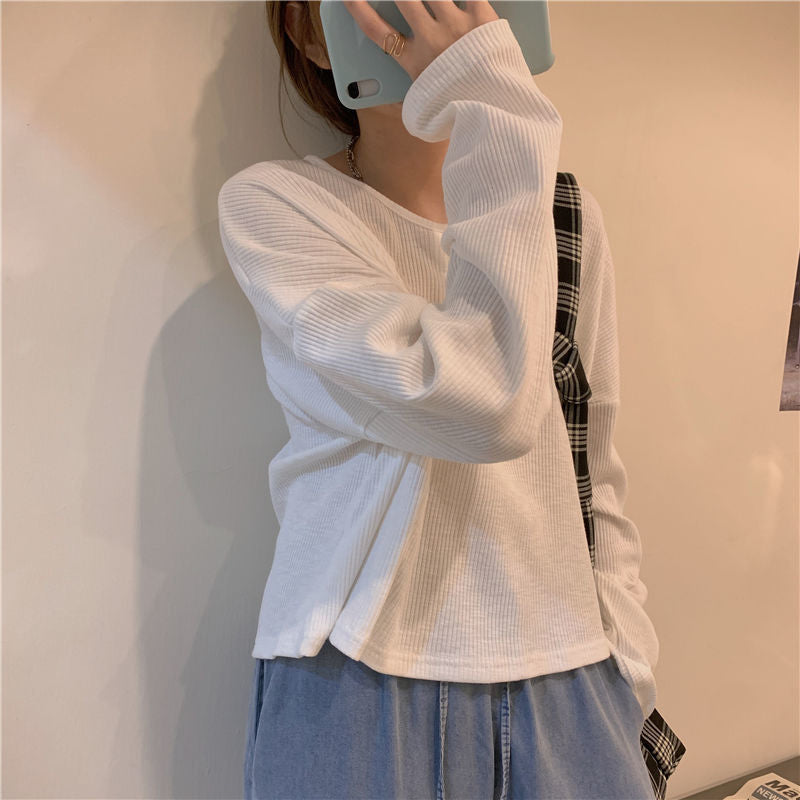 Long Sleeve Stylish Simple Shirt – Nada Outfit Land